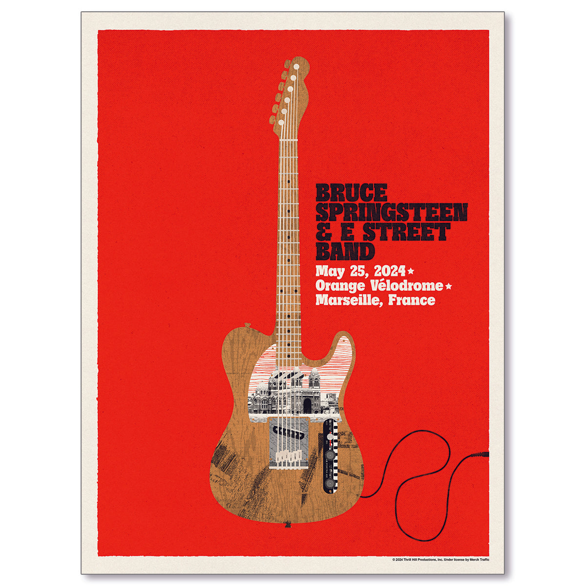 Marseille 25th May Bruce Springsteen and E Street Band World Tour 2024 ...