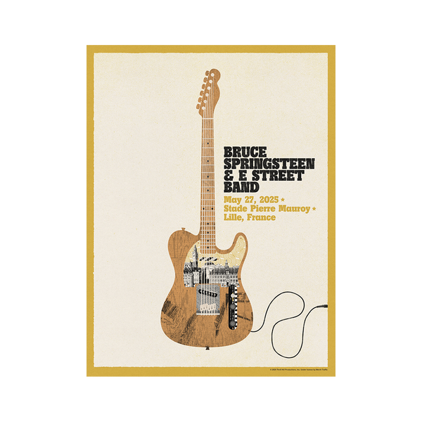 Lille 27th May Bruce Springsteen and E Street Band World Tour 2025 Pos ...