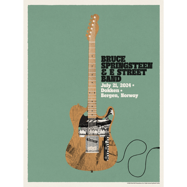 2024 World Tour Event Posters - Bruce Springsteen UK